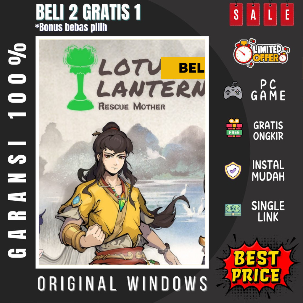 Lotus LANTERN RESCUE MOTHER - PC GAME - LAPTOP GAME - PC GAMES - BUY 2 ...