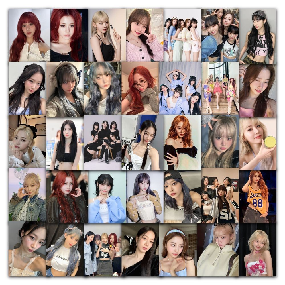 63Zhang LE SSERAFIM Digital Stickers High-Value Female Celebrity Laptop ...