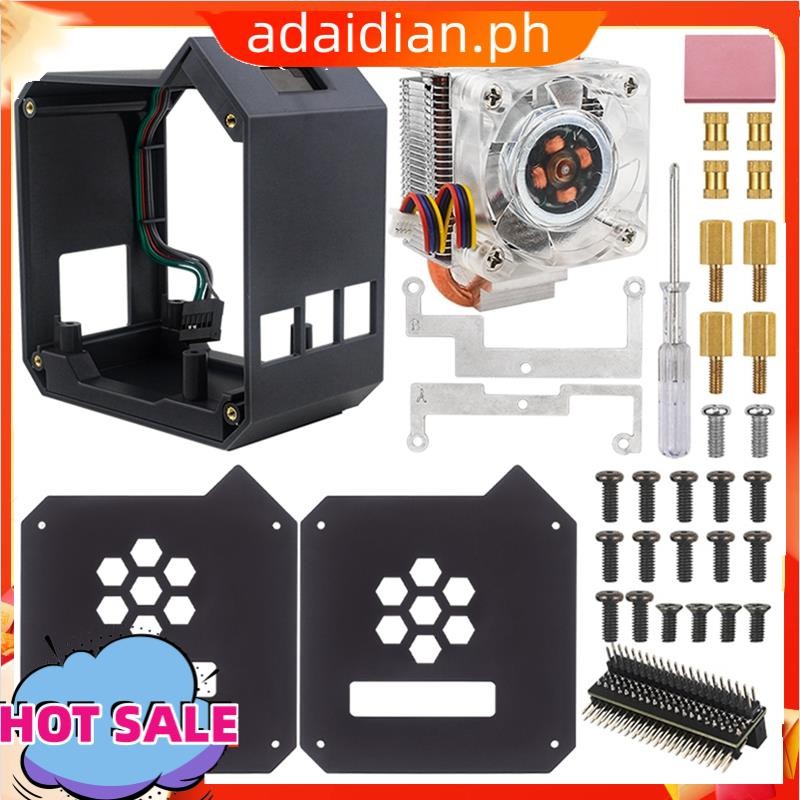[in stock]For Raspberry Pi 5 ABS Mini Tower Case Kit Copper Tube Ice ...