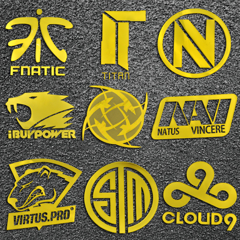 2025 Stickers csgo Wealthy Team nip tylooCLOUD9 FNATIC TITAN Game ...