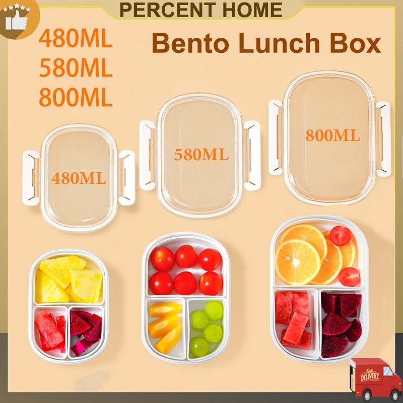 Bento Lunch Box For Kids Small Lunch Box Removable Compartments Lunch ...
