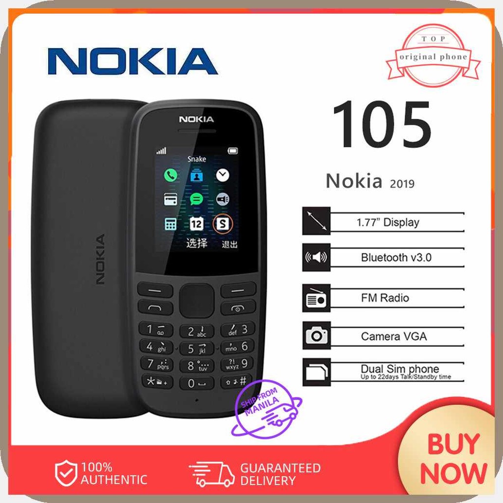 Original$iBrandnew:x%N105/N106/N150%o:Dual%t:Sim%B;105&Backup&Phone ...