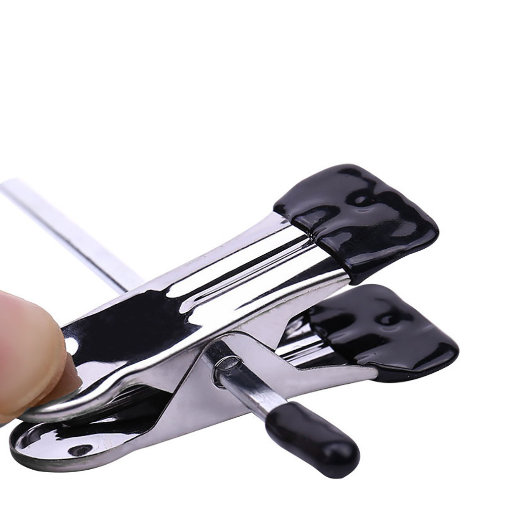 10pcs Stainless Steel Trousers Rack Clip Anti-Slip Clothespin Pants ...
