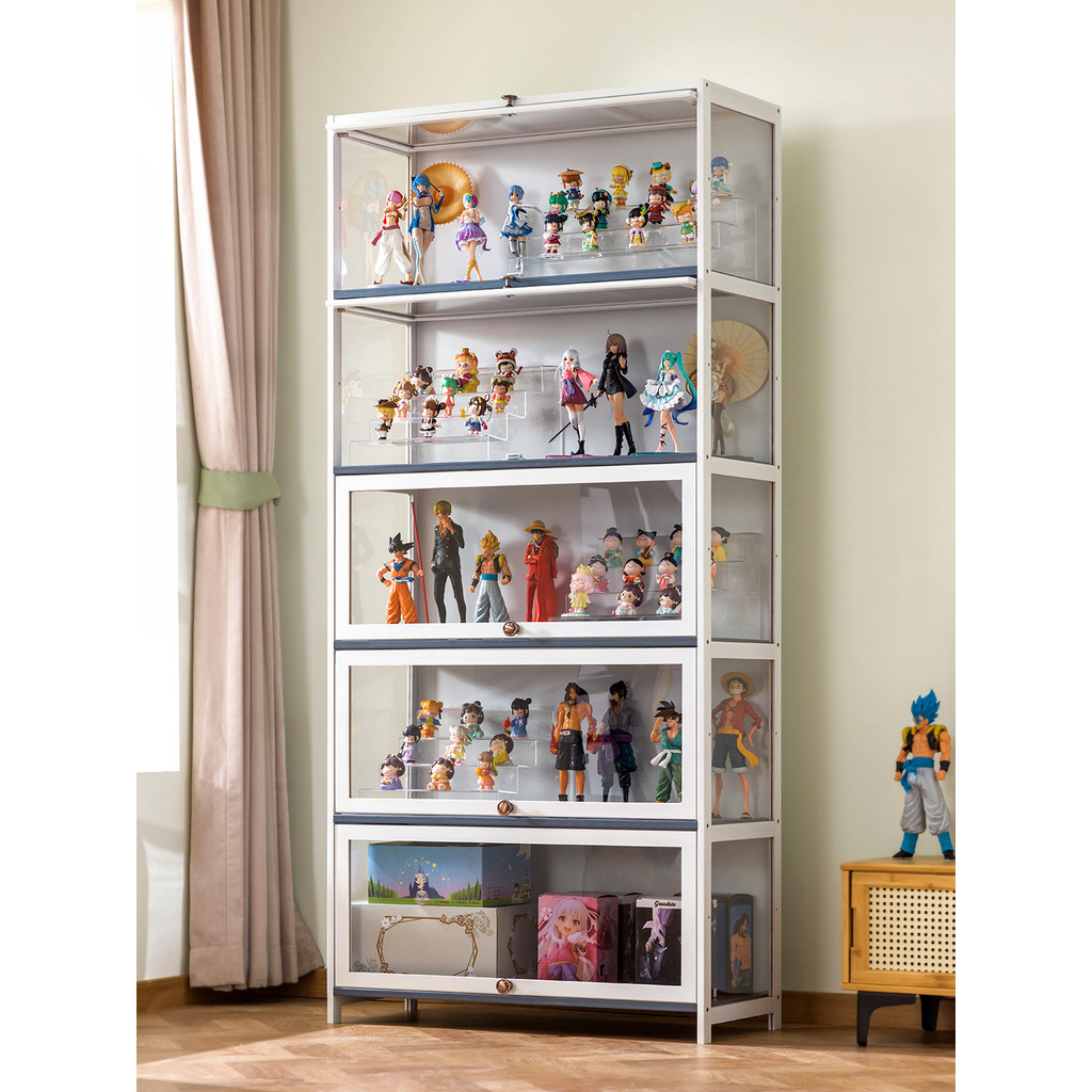 Acrylic Display Cabinet for Figurines Home Model Building Blocks ...