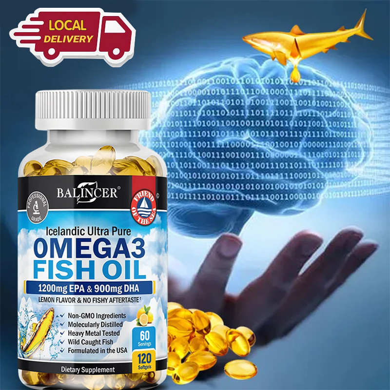 Balincer Fish Oil Supplement - Contains Omega 3 EPA and DHA to support ...