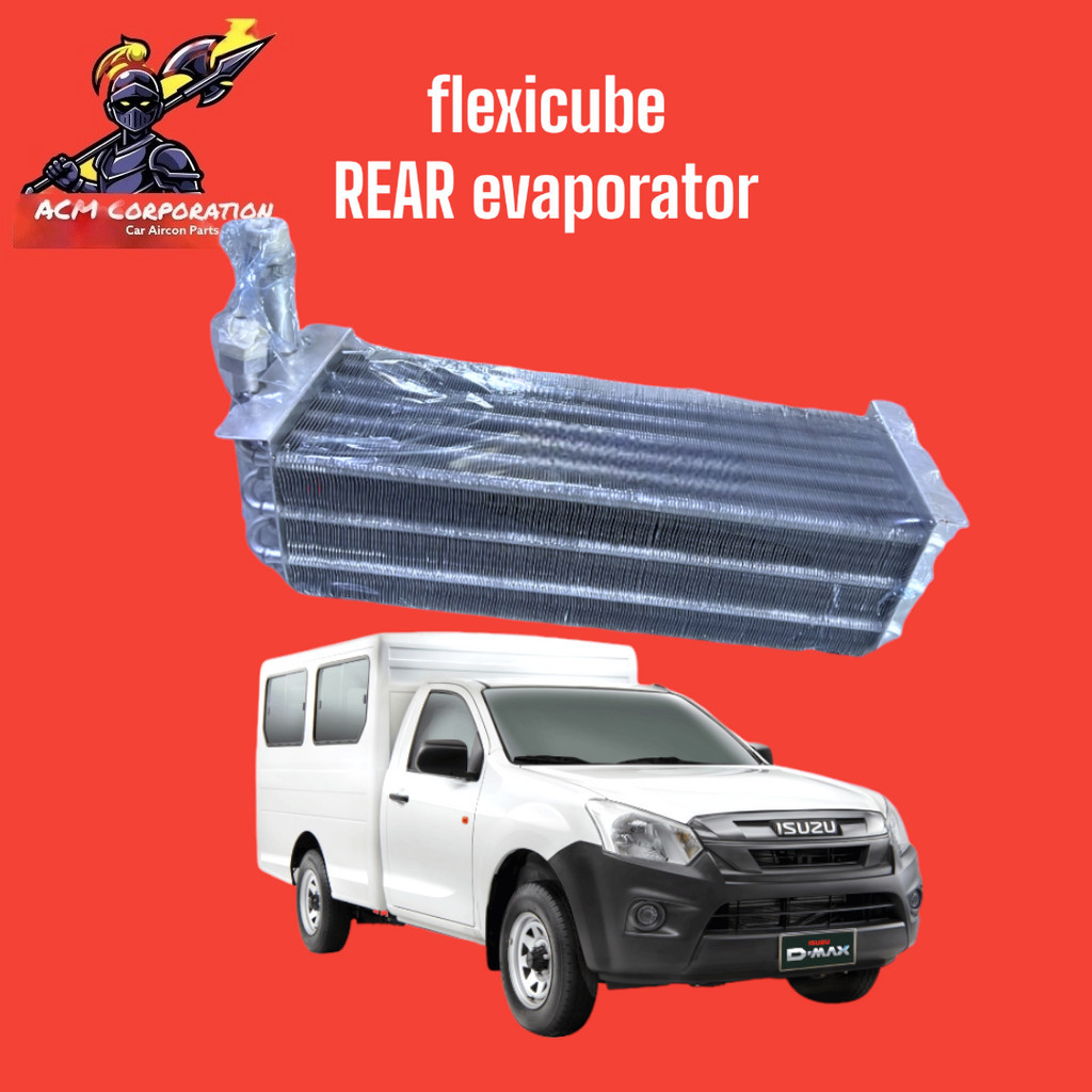 Isuzu Dmax D-max Flexicube REAR Evaporator Coil Cooling Car Aircon ...