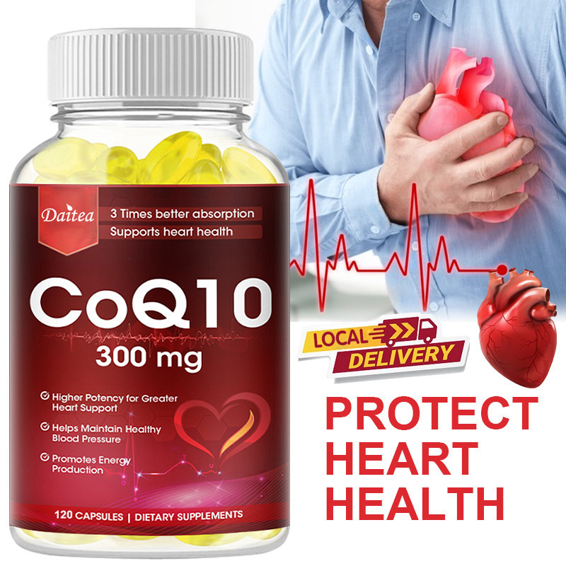 daitea high-potency CoQ10 supplement that promotes cardiovascular and ...