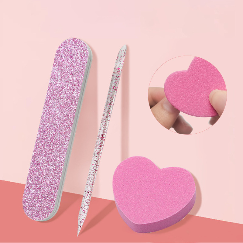 BORN PRETTY Nail Cleaning Care Set Nail File Sticks Nail Accessories ...