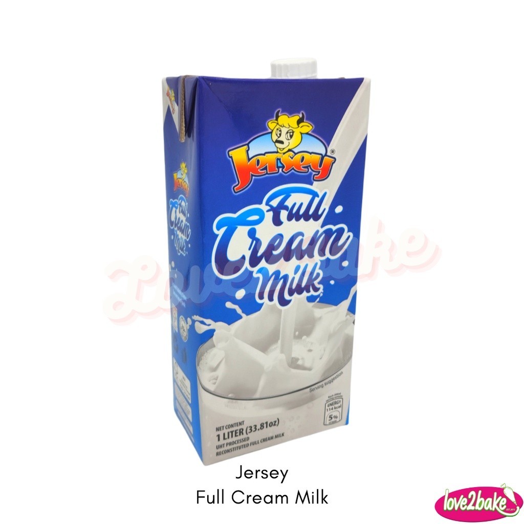 Jersey UHT Full Cream Milk 1 Liter | Shopee Philippines