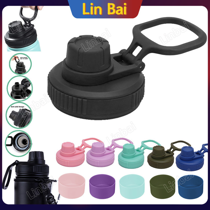 22oz 32oz Flask Lid Replacement Top Cap for Wide Mouth Water Bottle Lid ...