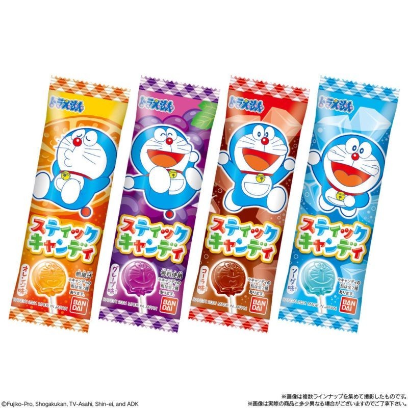 Doraemon Lollipop Imported From Japan (Cola Soda Grape And Orange ...