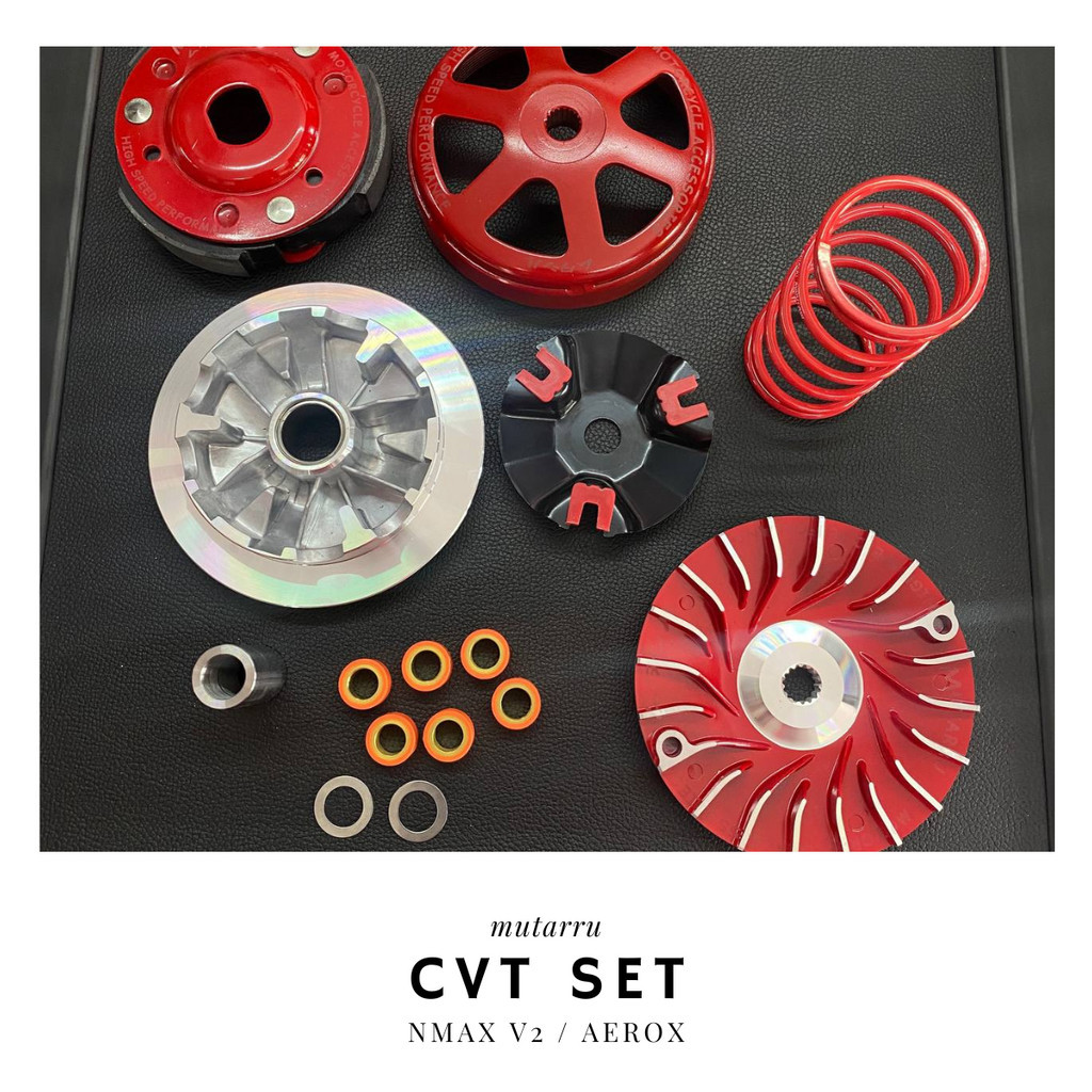 Mutarru cvt set for Yamaha nmax v2 and aerox | Shopee Philippines