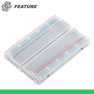 ENGLAB★MB102 Solderless Breadboard Mini Breadboard 830 400 holes Experiment Donut Board | Shopee ...