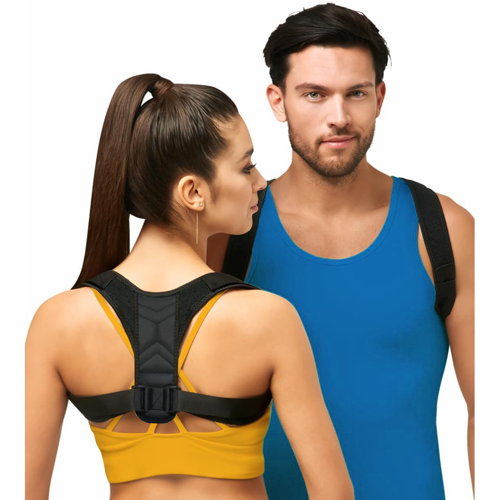 1pcs Posture Band，Upper Back Support Braces Clavicle As Support Back ...