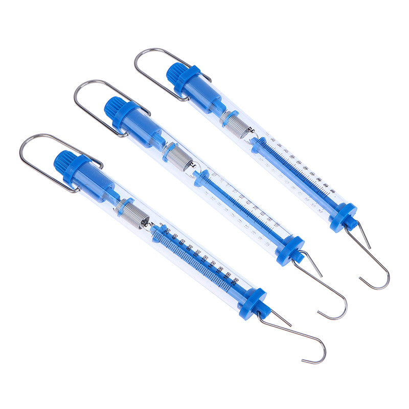 Meuctiffy Practical Newtons Spring Scale Tubular Dynamometer Plastic ...