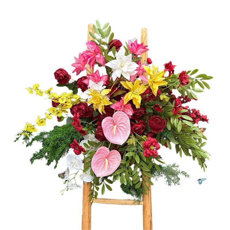 Extra large flower arrangement Finished Flower Arrangement Large ...