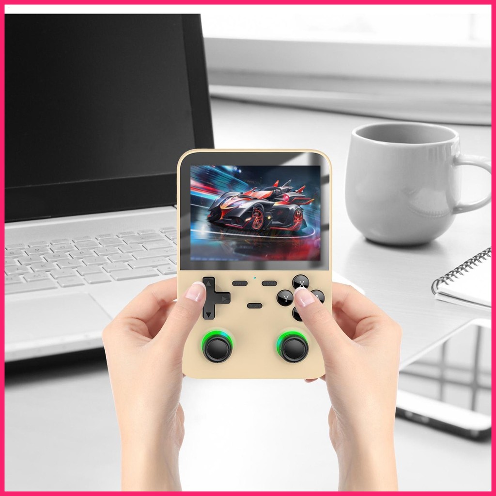 Handheld Game Console 3.5-Inch Retro Handheld Game Console Rechargeable ...