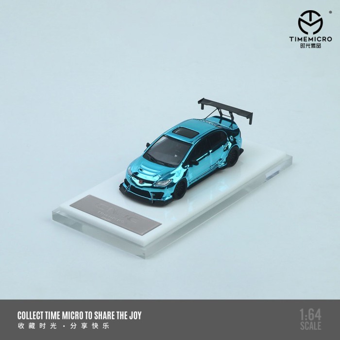 Time Micro 1:64 Honda Civic Type R FD2 Modified Electroplated Blue Limited | Shopee Philippines