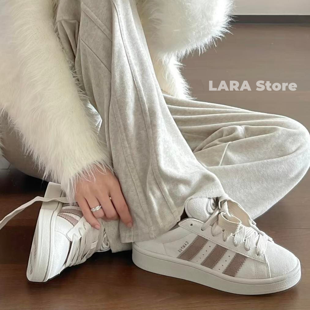 Fashion -A & d CAMPUS 00S Bread shoes Clover Cream Hazelnut Earth Color ...