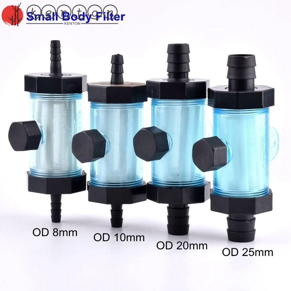 KENTON Water Hose Filter, Transparent Black Soft Water Pipe Filter ...