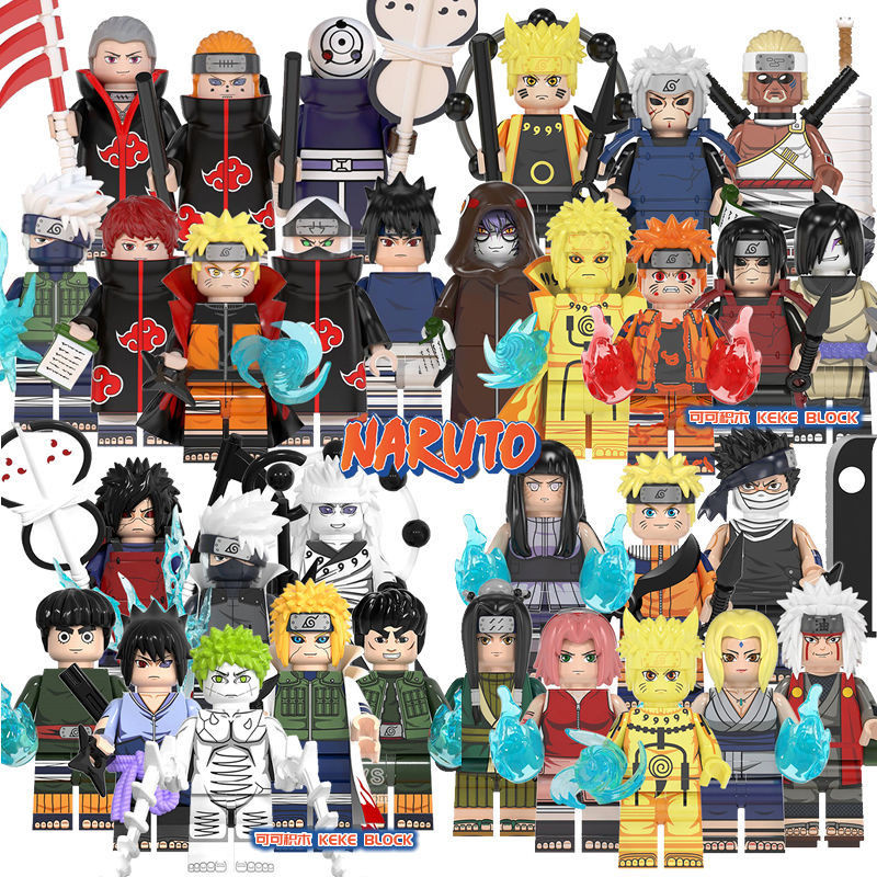 Lego-Building Blocks 〕 Compatible, Naruto, Uchiha, Sasuke, Six Paths ...