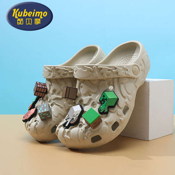 crocs crocs for men Minecraft Children's Hole Shoes Boys Sandals 2025 ...