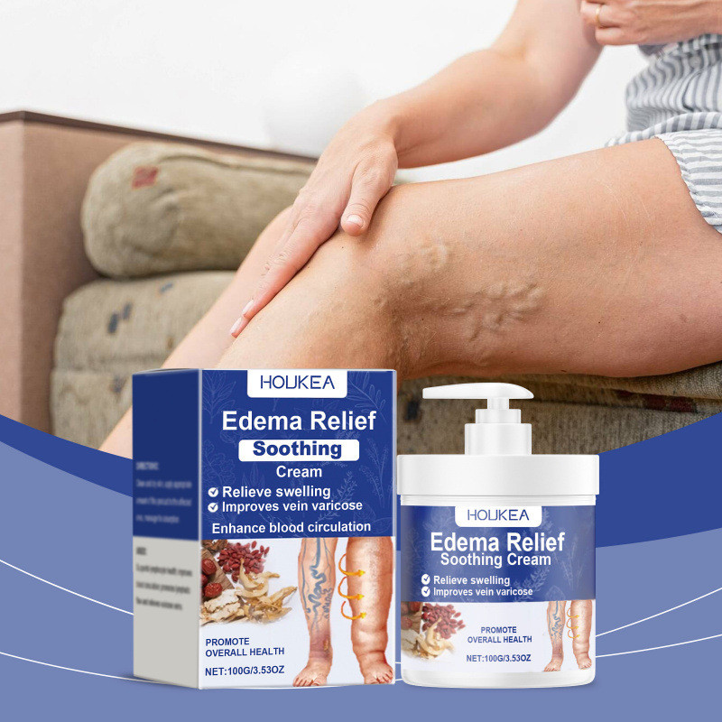 Edema Relief Soothing Cream,Relieve Swelling Improves Vein Varicose ...