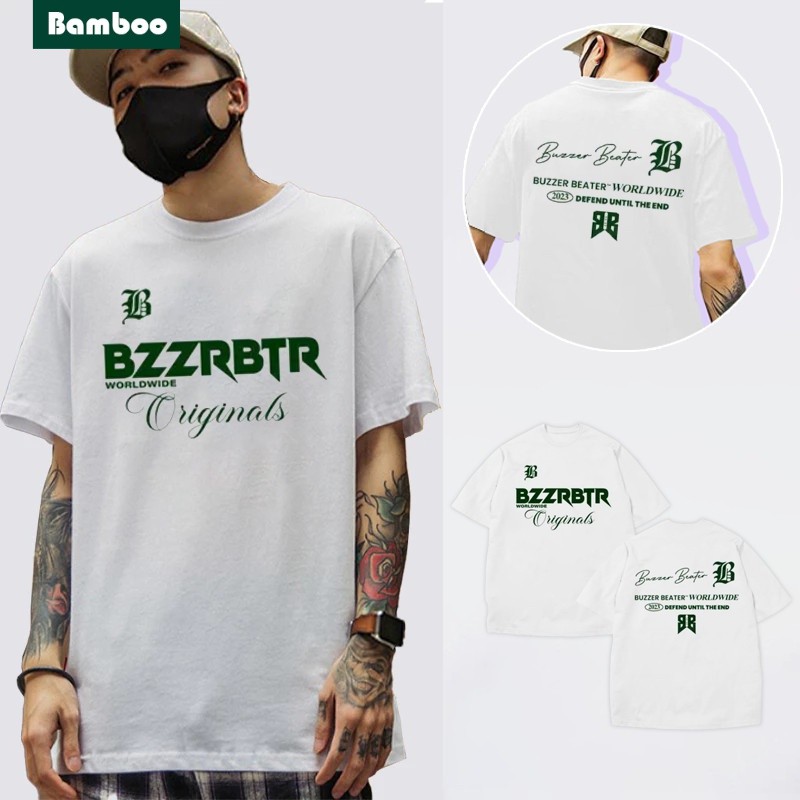 Bzzr Btr t shirt Buzzer beater WHITE SHIRT oversized for man and women ...