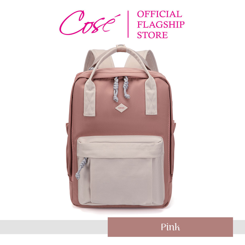 Cosé Delly Multicolor Padded Laptop Backpack | Shopee Philippines