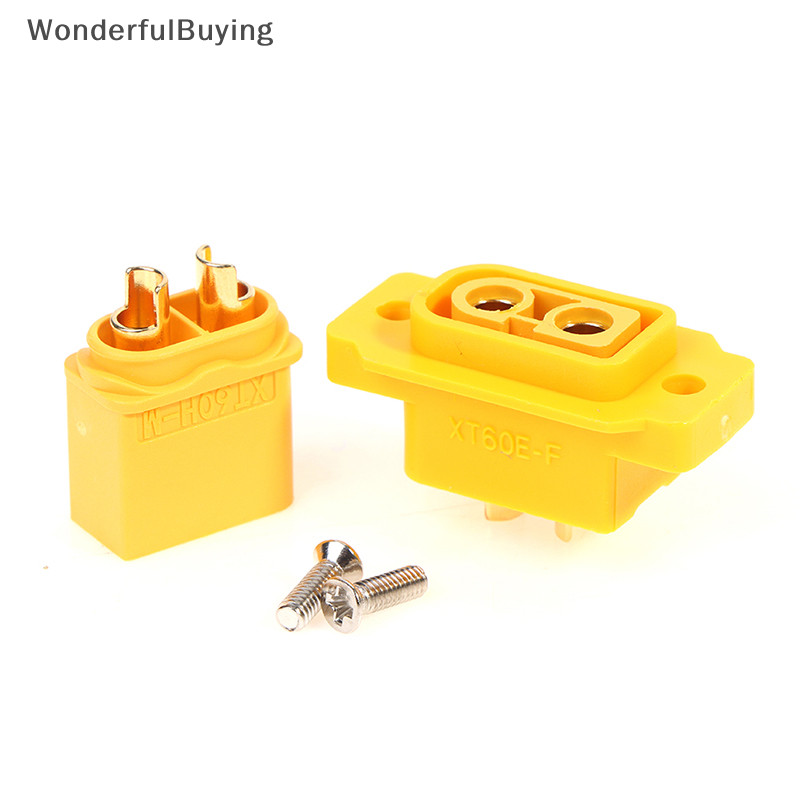 WBPH Belle 1set XT60E-F XT60E Female Plug XT60H Male Bullet Connector ...