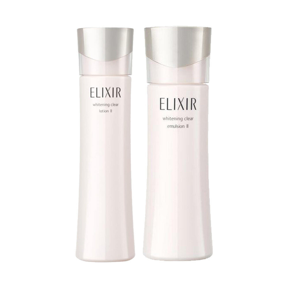 Shiseido ELIXIR White Clear Lotion TII (moist) 170mL / Clear Emulsion T II (moist) 130mL ...