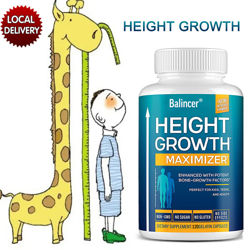 Balincer Height Growth - Maximize Height Growth - Calcium, Vitamin D ...