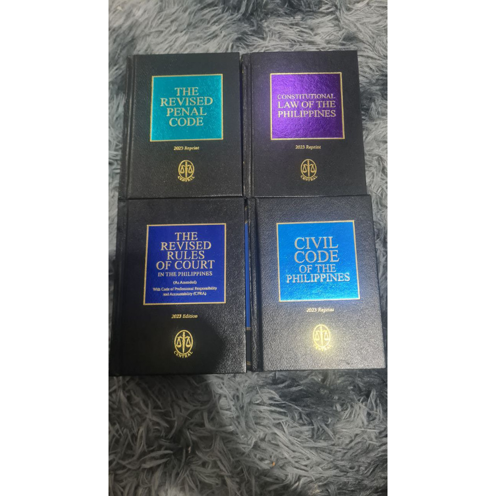 Codal Set Central (2023) Civil, Consti, Revised Penal Code, and Revised ...