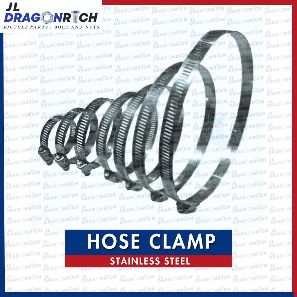 Stainless Steel 304 Hose Clamp Size 9", 10" to 20" Diameter Clamp ...