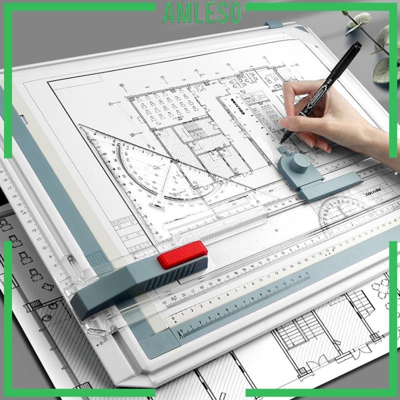 [Amleso] Technical Drafting Table A3 Parallel Motion Multifunctional ...
