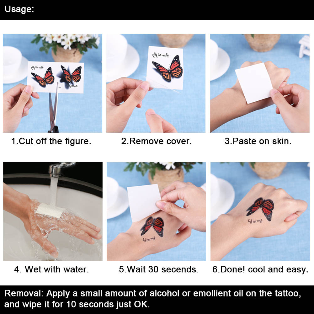 [Laicee.ph] 6pcs Temporary Tattoos God Monster Jesus Disposable Tattoo ...