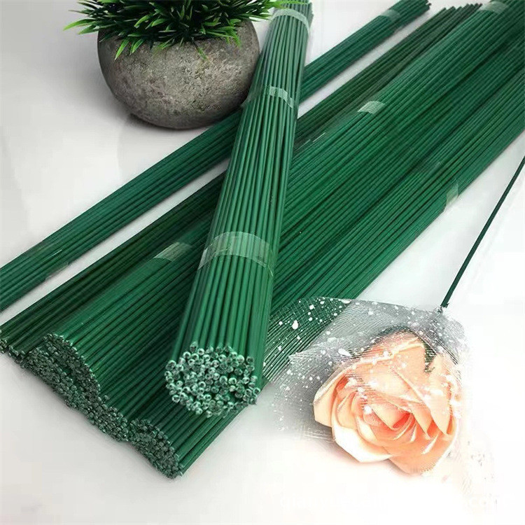 10Pcs 30cm fuzzy wire / Floral wire Simulated Bouquet Flower Stem ...
