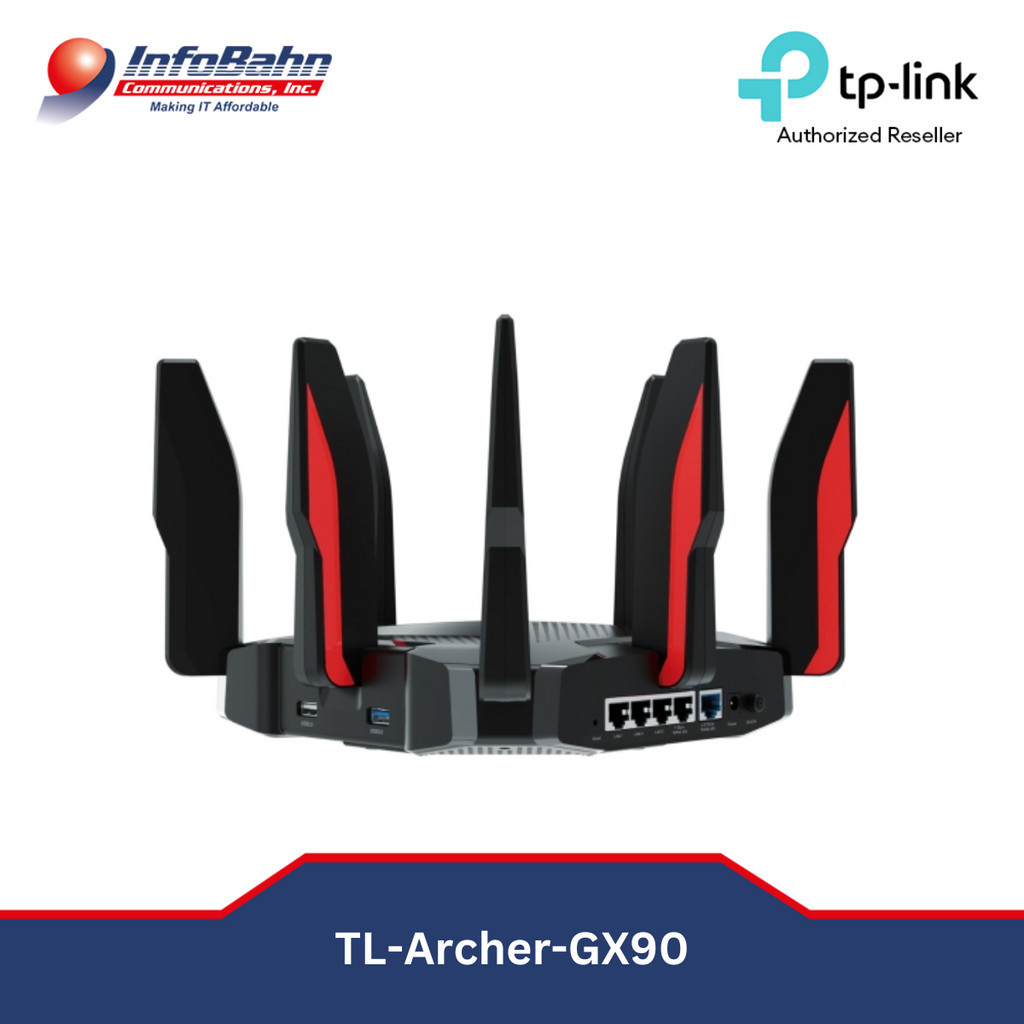 TP-Link Archer Archer GX90 AX6600 Tri-Band Wi-Fi 6 Gaming Router ...