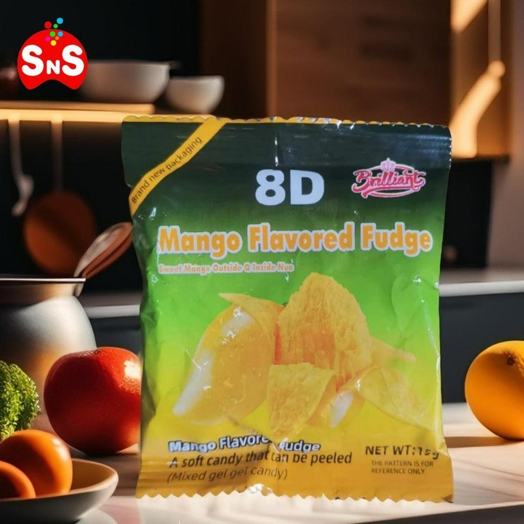 SnS Mango Flavored Fudges 20 pieces 300g Snack Sweet Candy Bonbon ...