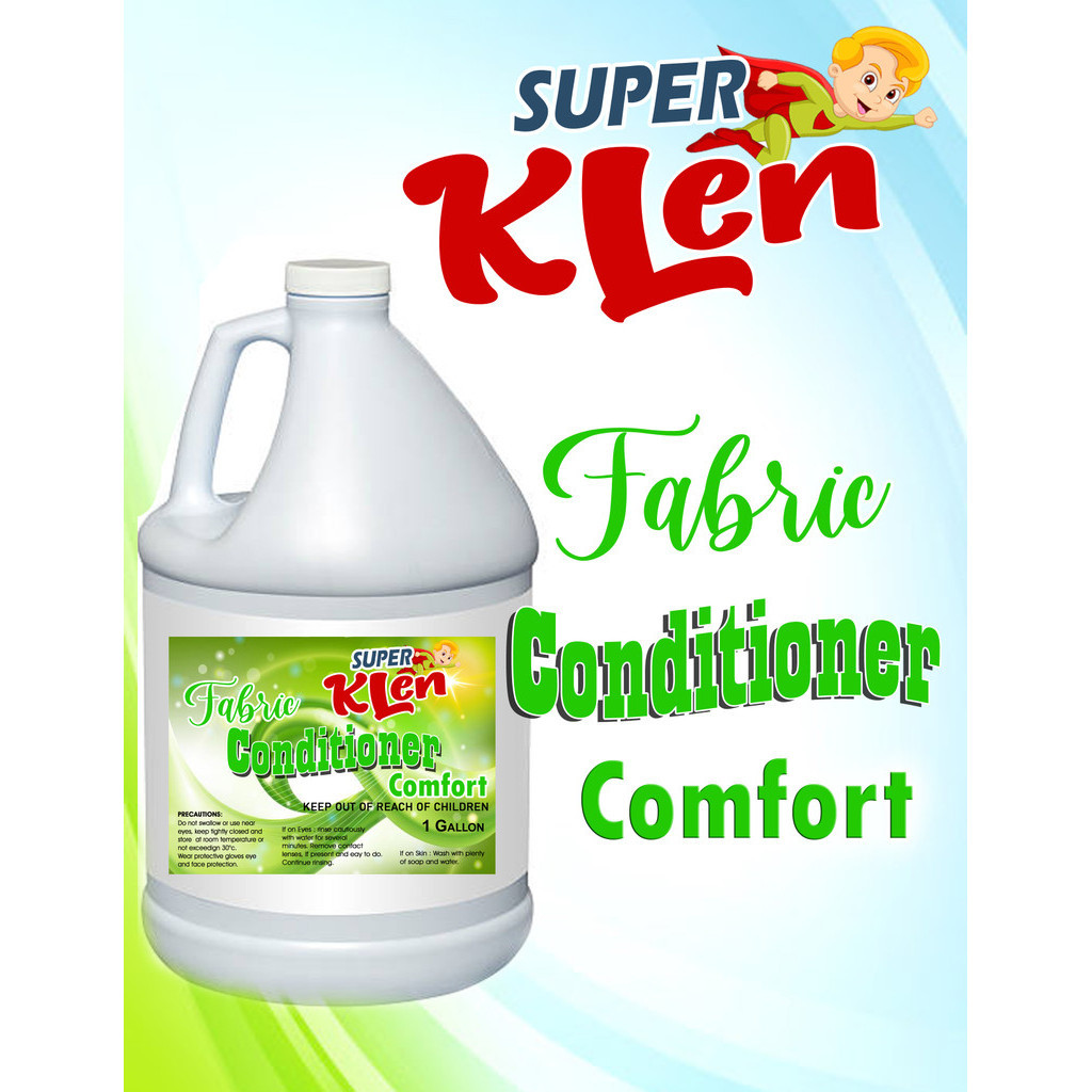 FABRIC SOFTENER AND CONDITIONER COMFORT SCENT 1 GALLON FABCON | Shopee ...