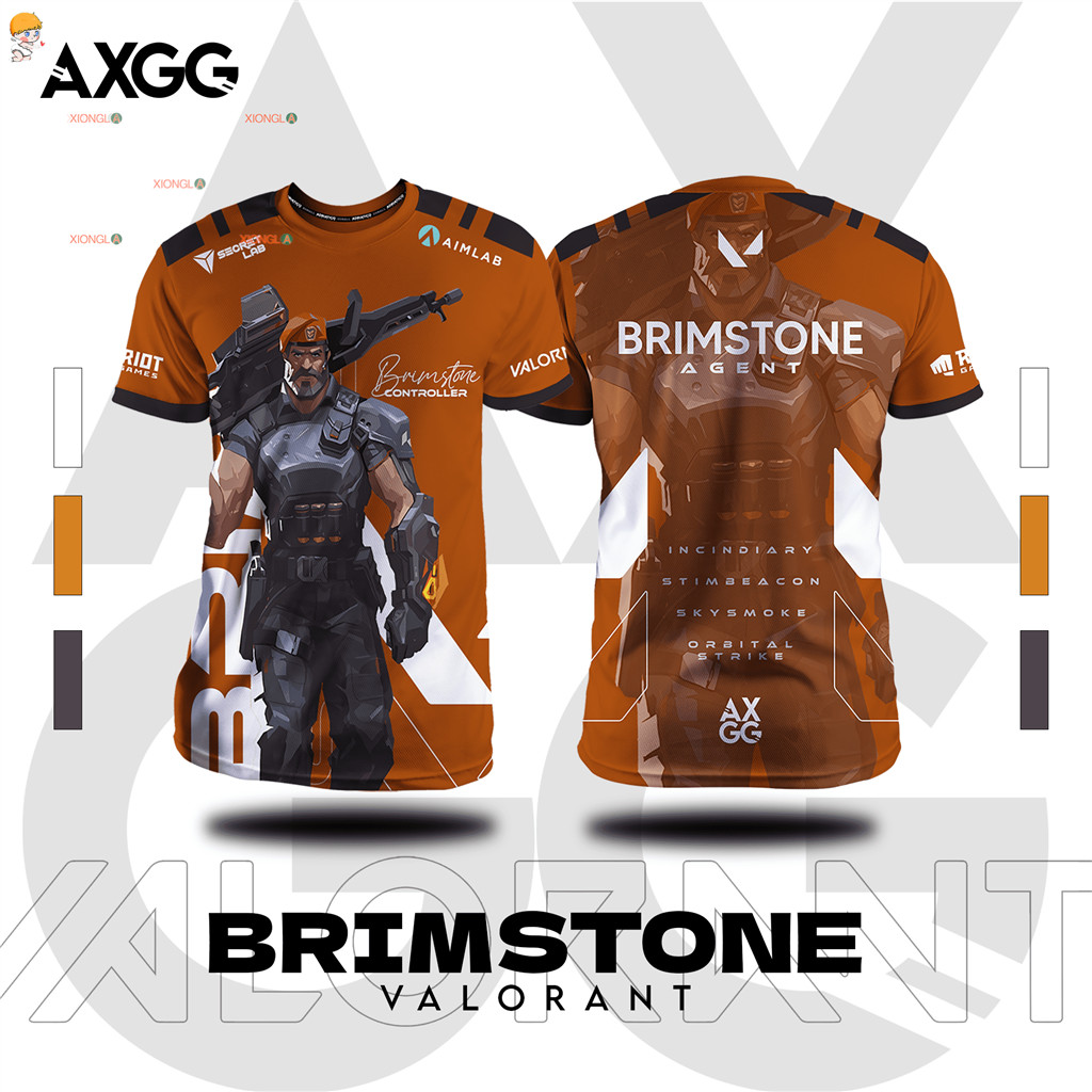 AXGG "Valorant" Gaming T-Shirt | Shopee Philippines
