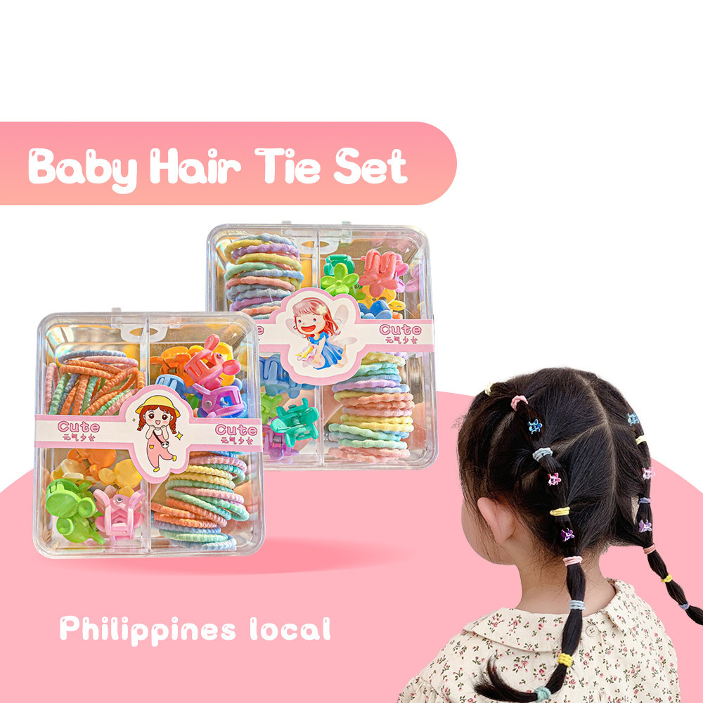 Totoo mini Small Clip For Hair Pony Tail For Kids Girl Set kids ipit sa ...