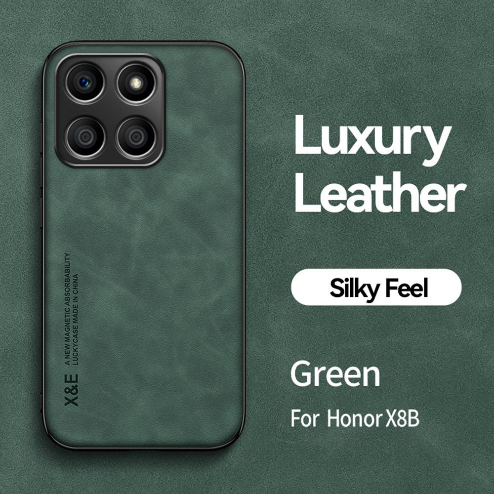 Honor X8B X8 HonorX8B Luxury Skin Feel Soft Edge PU Leather Shockproof ...