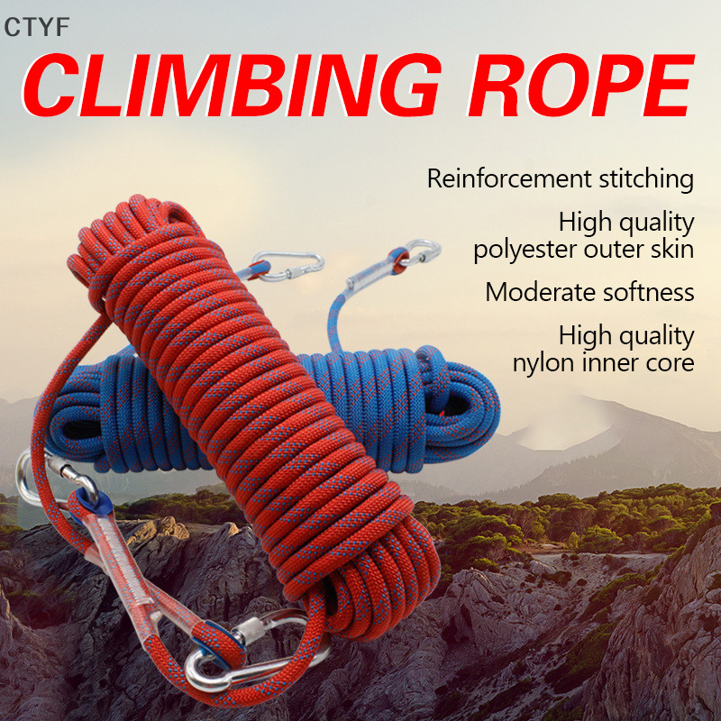 CTYF New Climbing Rope 1m Outdoor Emergency Wear Resistant Diameter ...