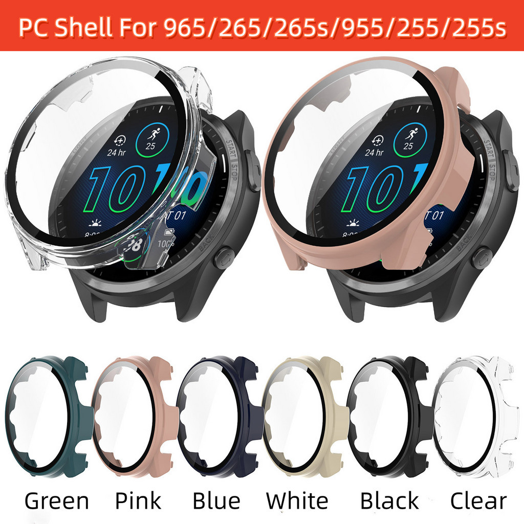 Screen Protector Hard PC Watch Shell For Garmin Forerunner 965 265 265S ...
