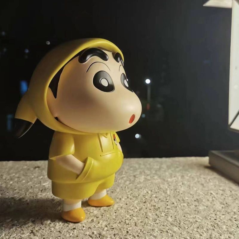 Shin-chan Shin Nohara Cosplay Pikachu Trendy Cartoon Action Figure ...