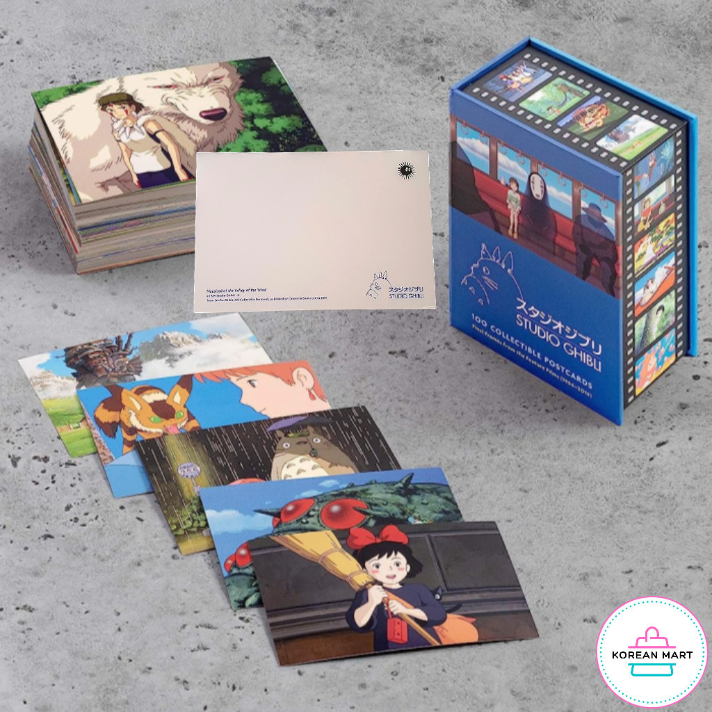 Studio Ghibli 100 Collectible Postcards Final Frames from the Feature ...