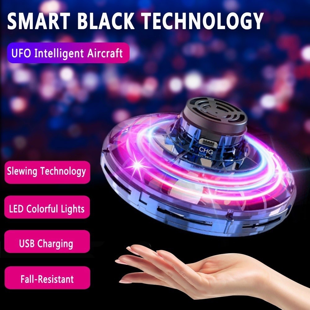 Newest Fidget Toy - Flynova Boomerang Mini UFO Drone Spinning Top ...