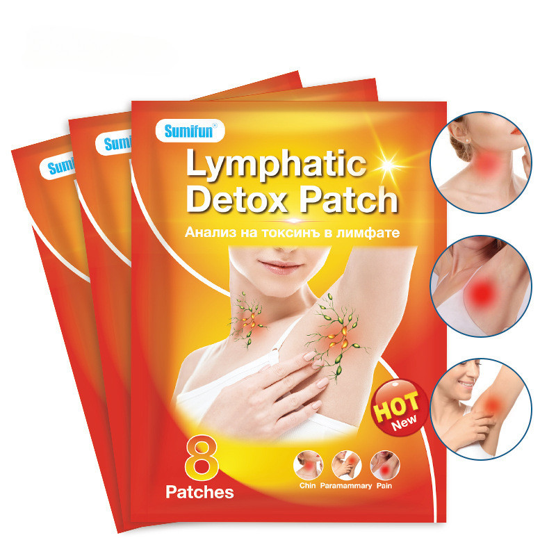 Lymphatic Detox Patch Herbal Medicine Lymph Nodes Neck Lymphatic ...
