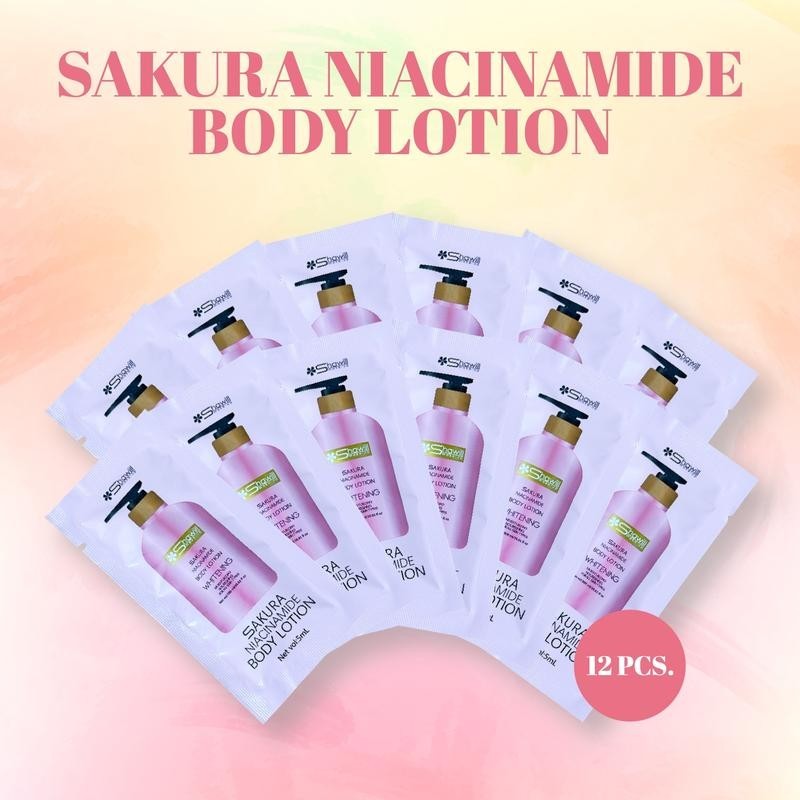 Shawill Sakura Body Niacinamide Lotion Whitening Moisturizing Skin Care ...
